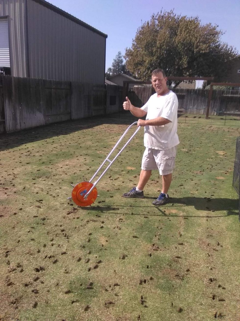 Lawn Aerator Machine | Rolling Lawn Aerator | Amick Rollaerator