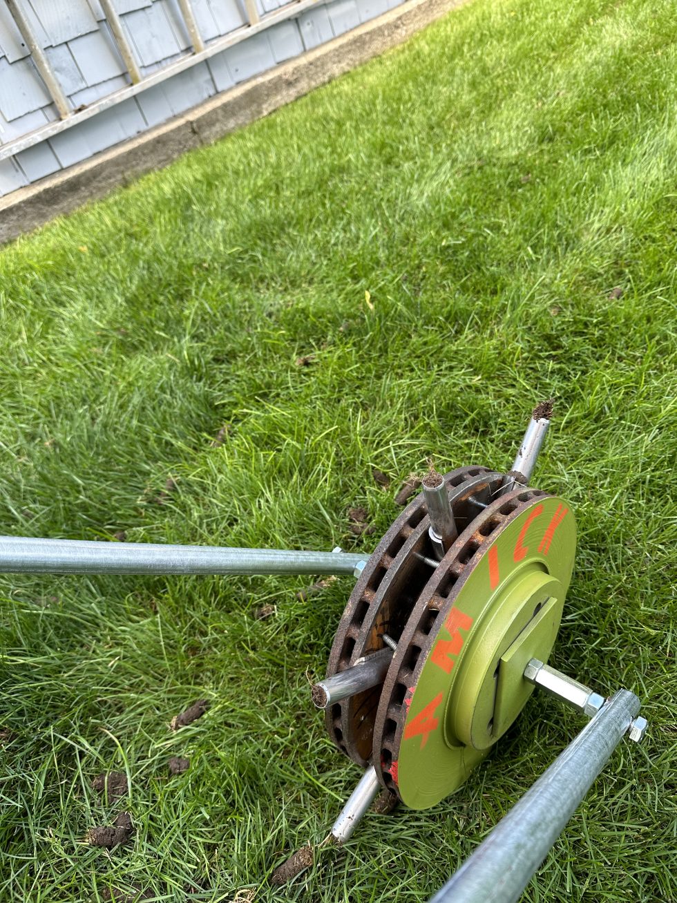 Lawn Aerator | Rolling Lawn Aerator | Amick Rollaerator
